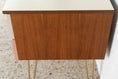 Vintage Kommode Schubladenkommode Sideboard Rosa Altrosa Holz Nuss Gol ...