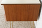 Vintage Kommode Schubladenkommode Sideboard Rosa Altrosa Holz Nuss Gol ...