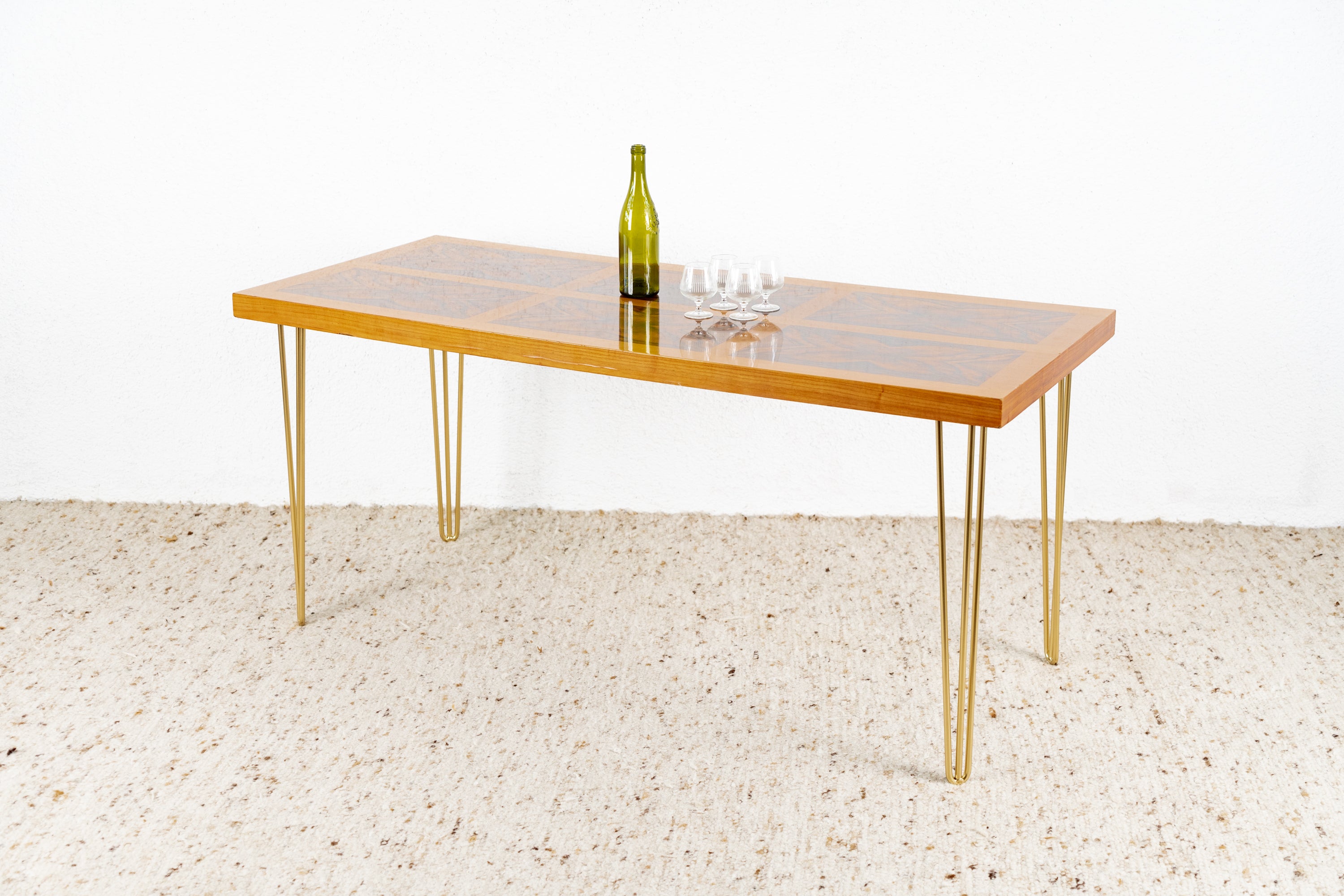 Vintage Tisch Esstisch Küchentisch Schreibtisch 60s DDR Mid Century Ho ...